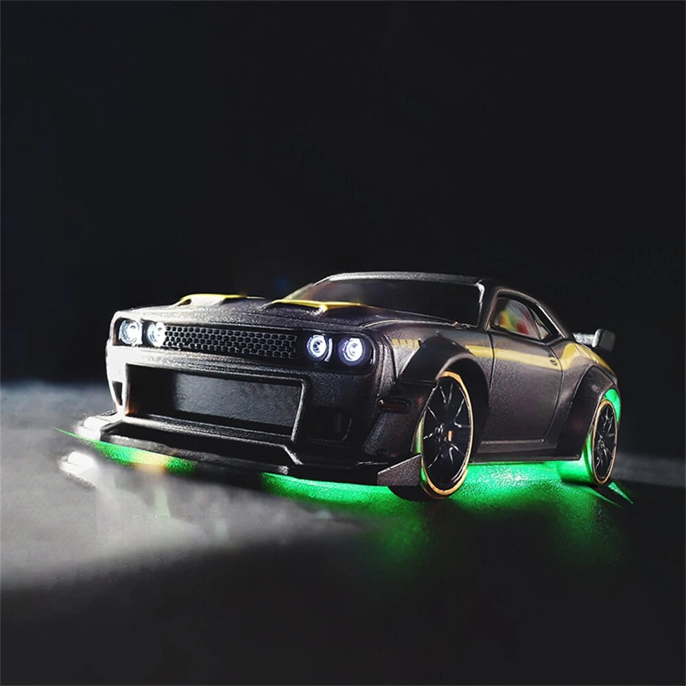 TURBO RACING 1:76 Scale Drift RC Car with Gyro Mini Full Proportional ...