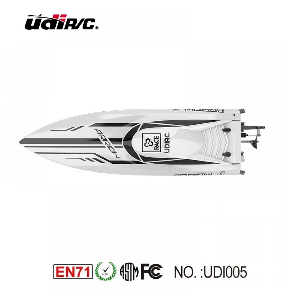 UDIRC UDI005 Arrow RC Boat – 25" Large Scale Brushless, Water-Cooled ...