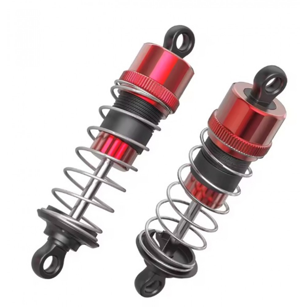 HYPER GO 16510R Front Oil Filled Shocks (Short) – 2pcs Metal Suspension ...